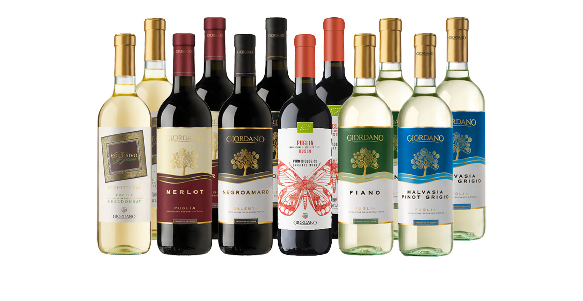 I love Puglia | Wine cases | Giordano Vini